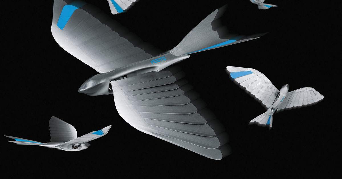 Stroje v pohybu – Létající roboty inspirují intralogistiku | MM ...