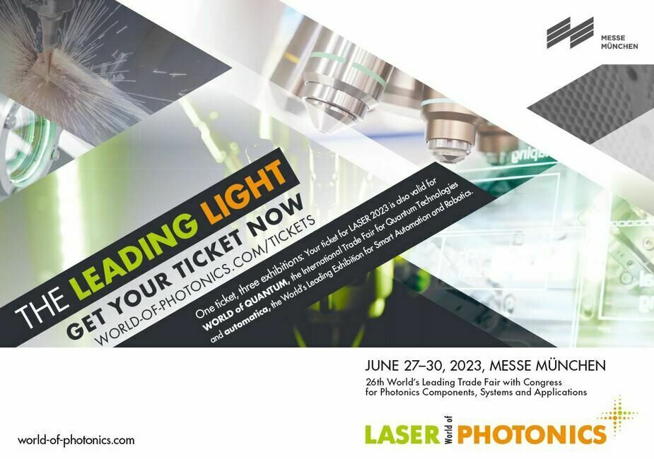 Veletrh Laser World of Photonic 2023 | MM Průmyslové spektrum